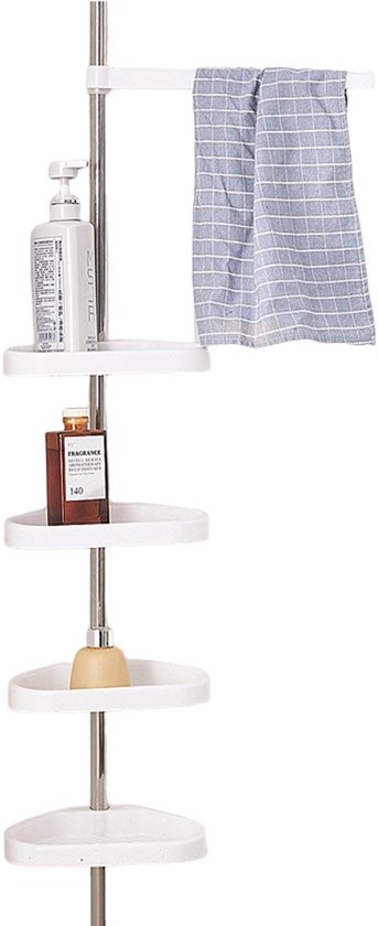 CHIWIN Badkamer Rek - 4 Lagen Verstelbaar RVS Opbergrek Zonder - Boren ...