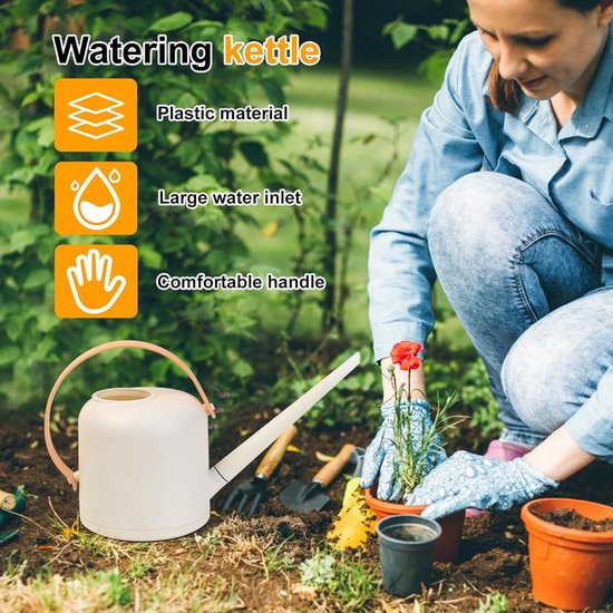 Indoor gieter voor kamerplanten - 17 l - Herbruikbare plastic waterpot ...