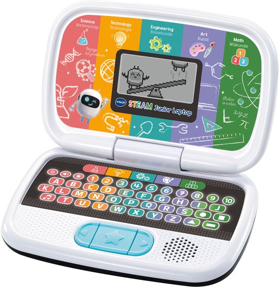 VTech STEAM Junior Laptop - 5 speelstanden - Leercomputer | bol