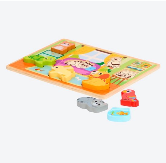Mini Matters houten puzzel - Diverse varianten | Games | bol