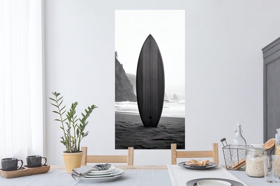 Muurstickers - Sticker Folie - Surfplank - Zand - Zee - 60x120 cm ...