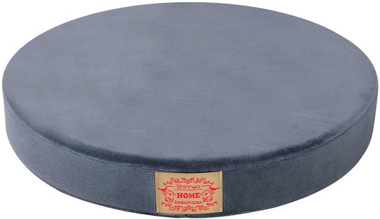 Rond Geheugenschuim Stoelkussen - Comfortabel en Ondersteunend - 1 stuk ...