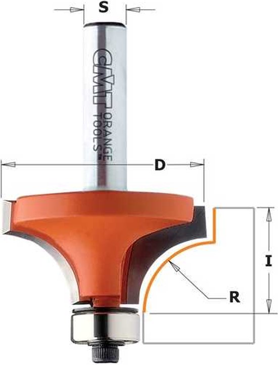CMT - Holle radiusfrees zonder opstaande kant, HW - Snijgereedschappen ...