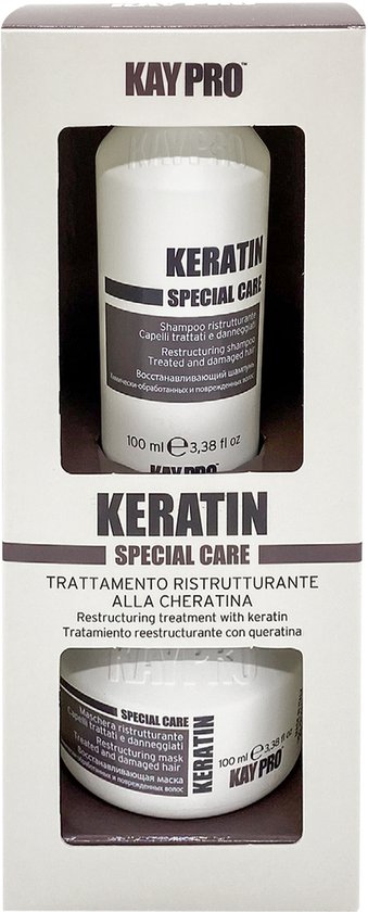 KayPro Kit Mini Size Keratin shampoo & masker 100ml - keratine shampoo ...
