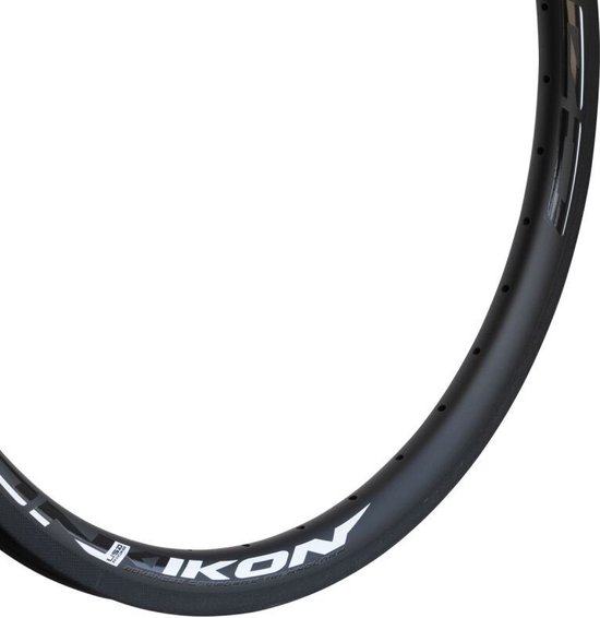 IKON UD Carbon Rim 24x1.50/1.75" Velgrem, zwart | bol