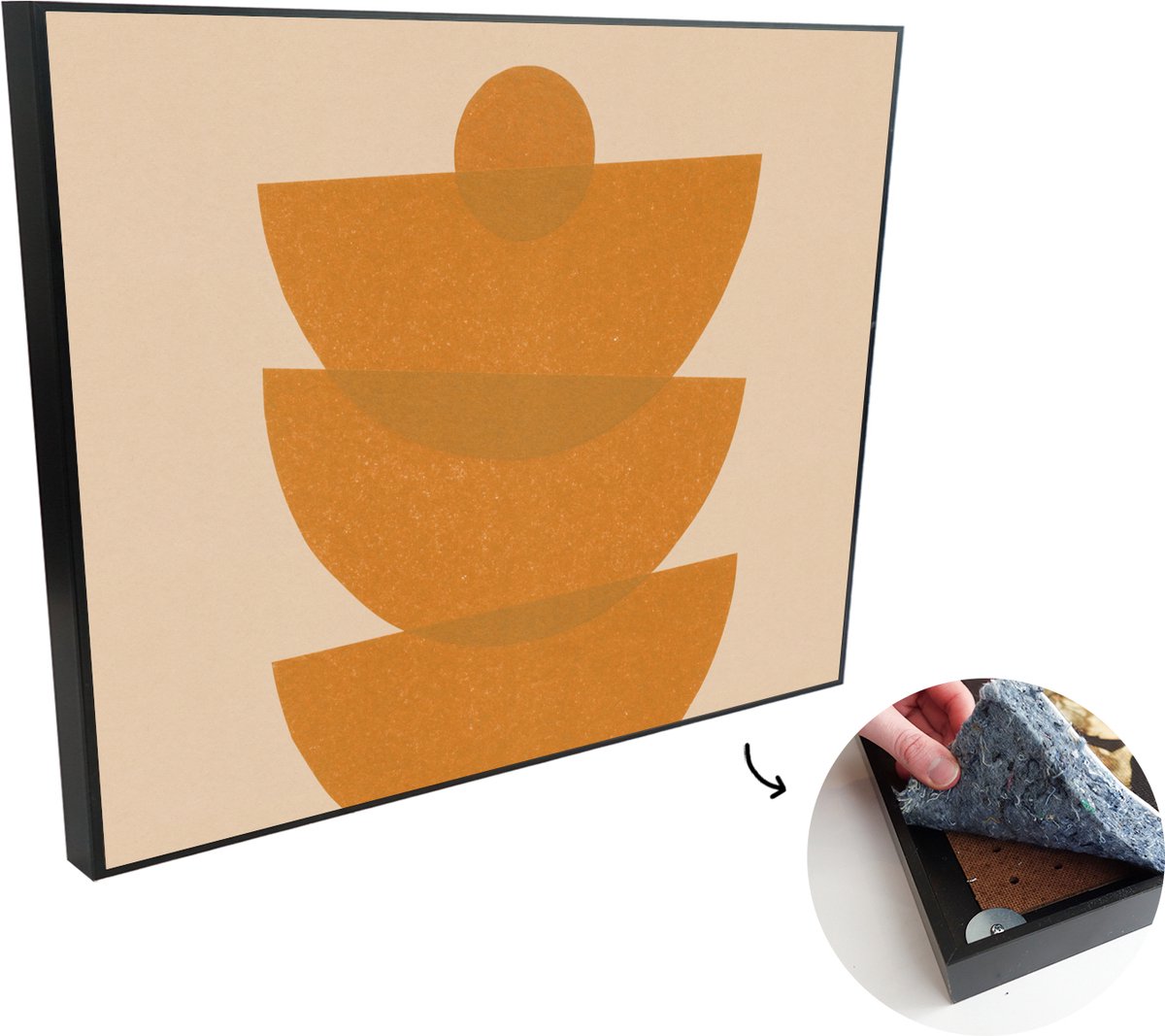 Geometrie - Vormen - Geel - Pastel | bol.com