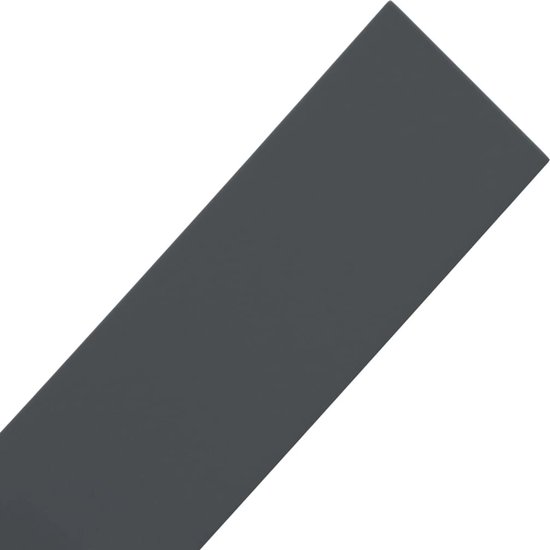 vidaXL Tuinranden 4 st 10 m 10 cm polyetheen grijs | bol.com