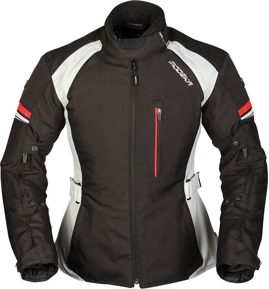 Modeka Violetta Lady Jacket Black Dark Grey 36 | bol.com