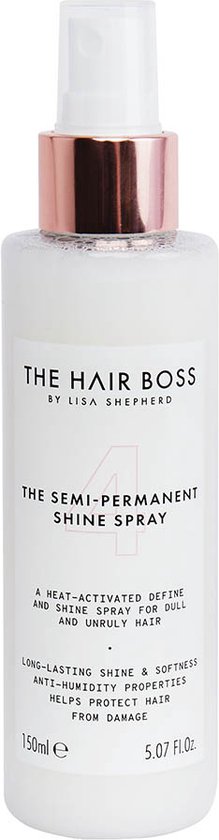De semipermanente glans haar glansspray 150ml | bol