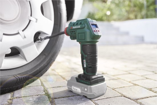 Parkside Accu Compressor - 20V - Exclusief accu en snellader - Voor ...