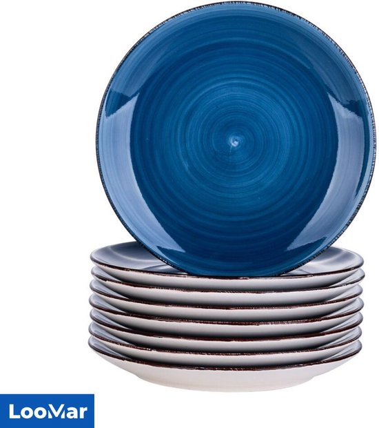 LooMar Luxe Bordenset - Borden - Dessertborden - Gebaksborden - set van ...