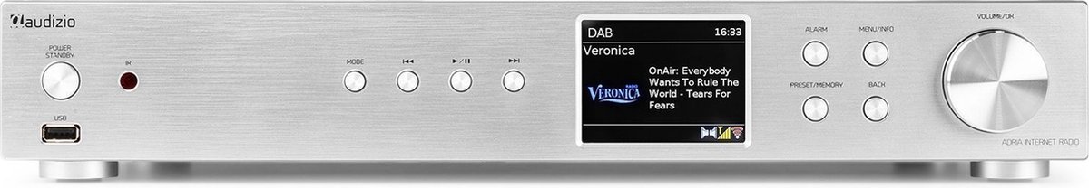 DAB tuner - Audizio Adria - DAB radio met Bluetooth, internetradio en ...