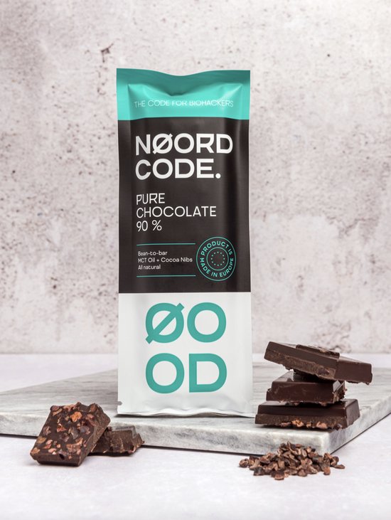 NoordCode Pure Chocolate 90% (12 bars) | bol