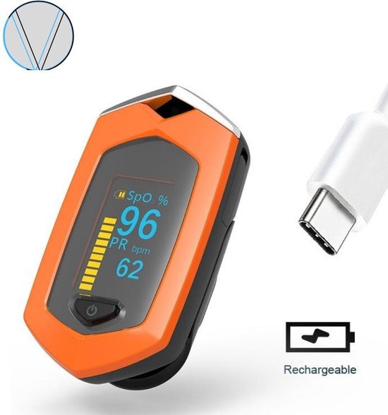 Zuurstofmeter Vinger - Saturatiemeter Zuurstofmeter Vinger ...