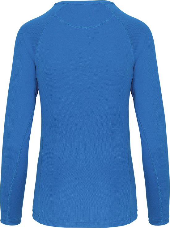 PROACT® Damessportshirt Lange Mouwen PA444 - Aqua Blue - M | bol
