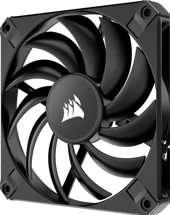 Corsair AF120 SLIM - Ventilatorhuis - 120 mm - 1200 rpm - 4-pin - zwart ...