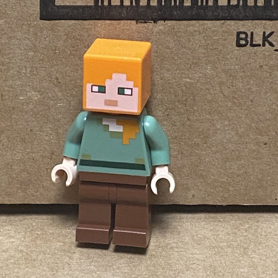 LEGO Minecraft Alex Minifigure - min017 (30432) - Speelgoedbazaar.nl