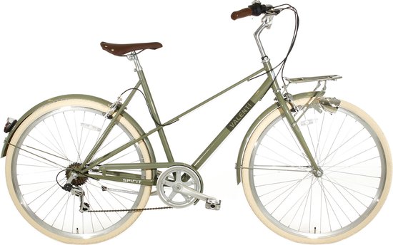 Spirit Valenti 6-Speed Damesfiets Groen - 57cm | bol
