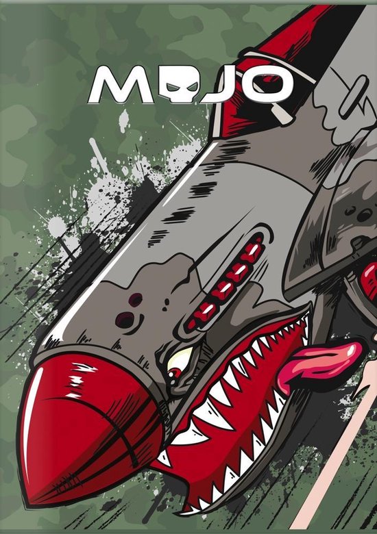 Schrift A4 Mojo geruit | bol.com