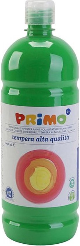 Verf - Groene Verf - PRIMO Schoolverf - Waterbasis Verf met Goede ...