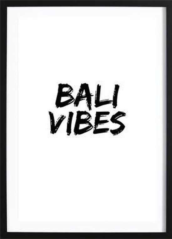 Bali Vibes Poster - Wallified - Tekst - Poster - Wall-Art ...