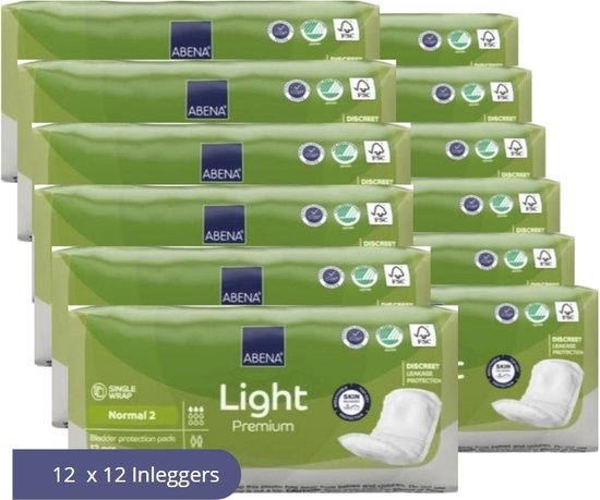 ABENA Light Normal 2, 144x Inlegverband, Karton, te Dragen in ...