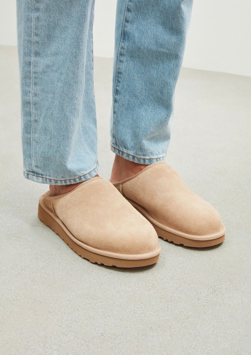 UGG Pantoffels Heren Sloffen / Instappers - Suède - Harde zool - Dichte ...
