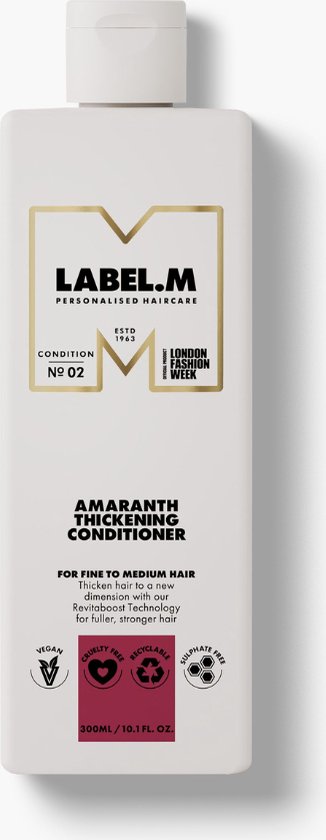 Label.M Thickening Conditioner-300 ml - Conditioner voor ieder haartype ...