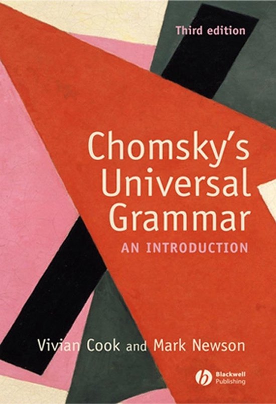 Chomskys Universal Grammar | 9781405111874 | Vivian J. Cook | Boeken ...