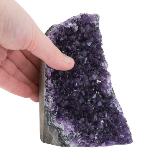 Ruwe Donkere Amethist Edelsteen Geode Staand 500 – 1500 gr | bol