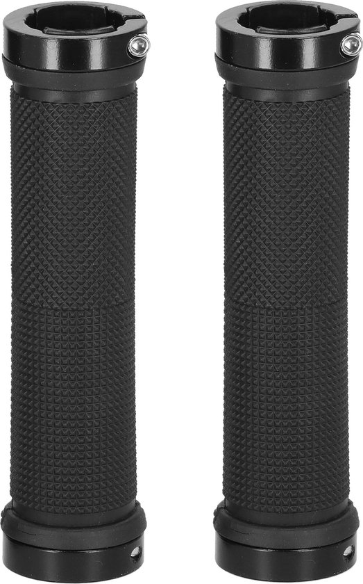 Springos Handvatten Fiets - Handvatten - 13 cm - Zwart | bol