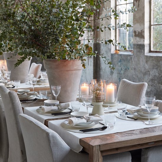 Riviera Maison buffetbordje, bord strepen - Shoreline Side Plate ...