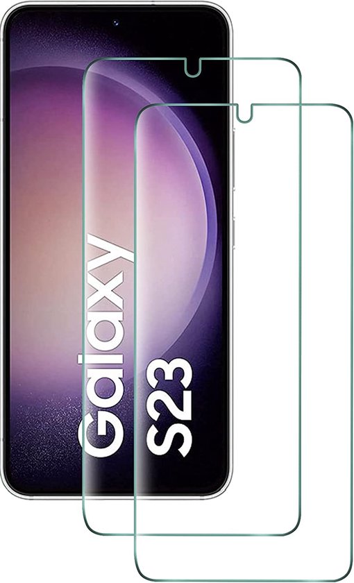 Screenprotector Geschikt voor Samsung Galaxy S23 Screenprotector Beschermglas – gehard... | bol