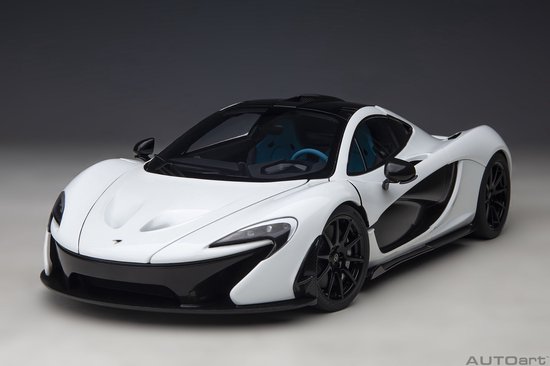 AUTOart 1/18 McLaren P1, Alaskan Diamond White | bol