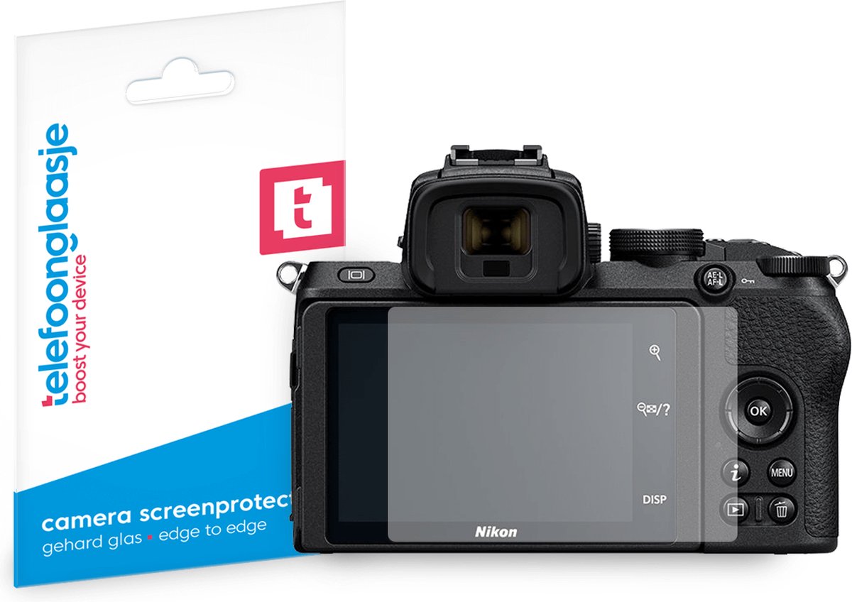 Nikon Z50 Screenprotector - Case Friendly - Gehard Glas | bol.com