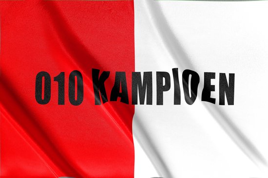 Feyenoord Vlag - Feyenoord Kampioen - 150x100 | bol