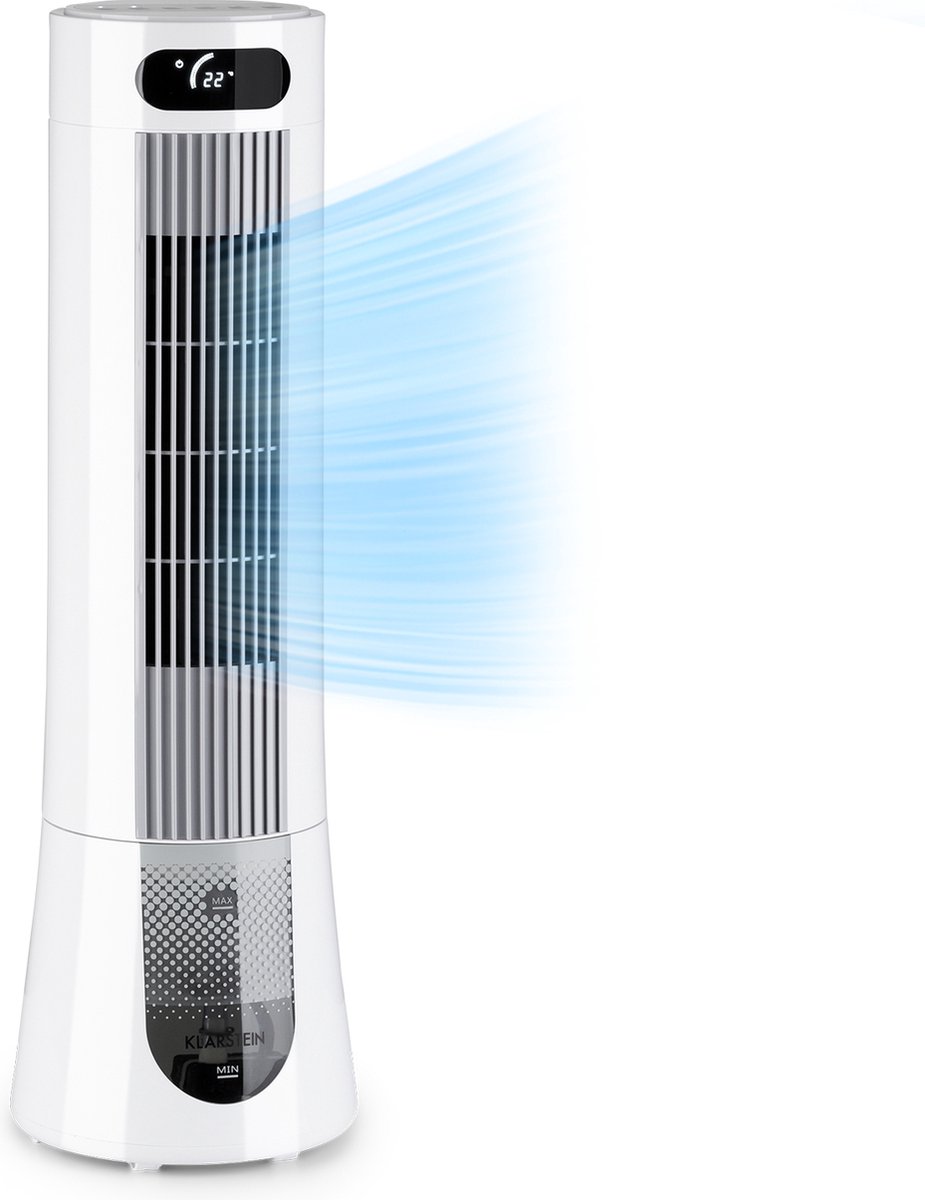 Klarstein Skyscraper Frost Air Cooler Fan Air Purifier Luchtbevochtiger ...