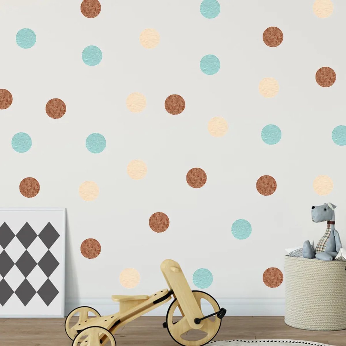 Kinderkamer Stickers - Stippen - Babykamer - Stickers Kinderen ...