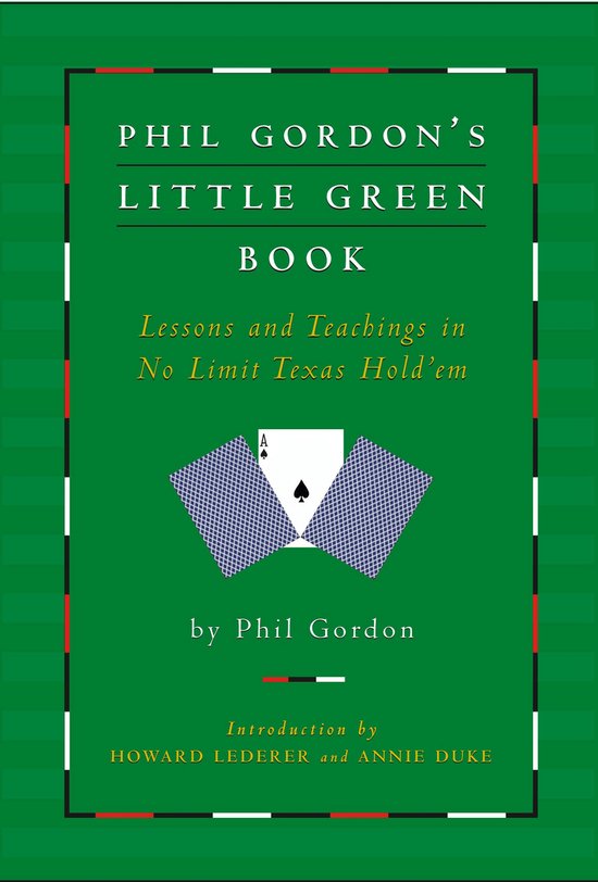 Phil Gordons Little Green Book, Phil Gordon | 9781416903673 | Boeken | bol