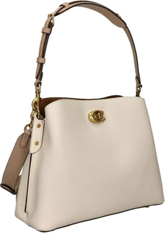 Coach Medium Schoudertas / Crossbodytas - Dames - Leer - Willow - Blauw ...
