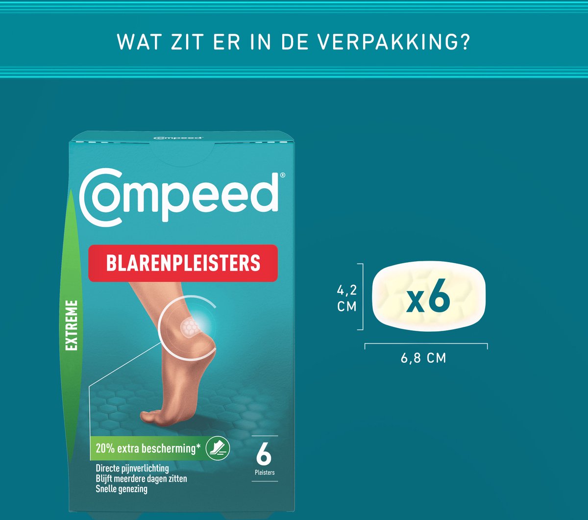 Compeed Blarenpleisters Extreme - Blarenpleisters - blarenpleisters bieden directe... | bol.com