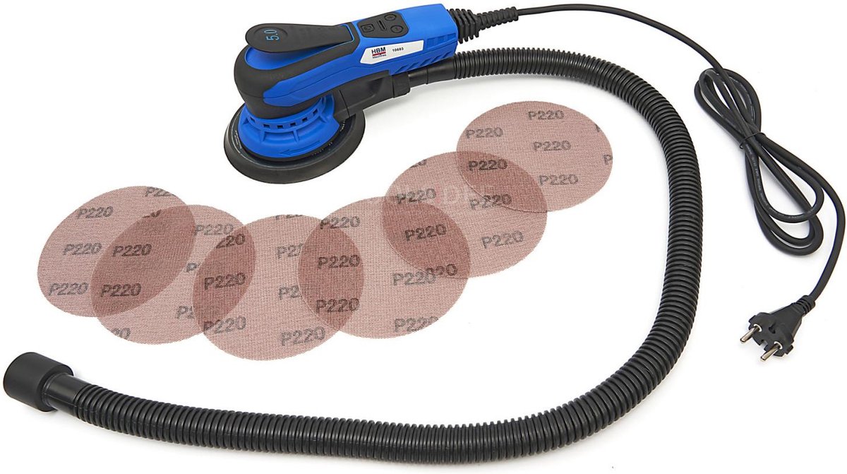 HBM 350 Watt Professionele Excentrische Schuurmachine Met Variable ...