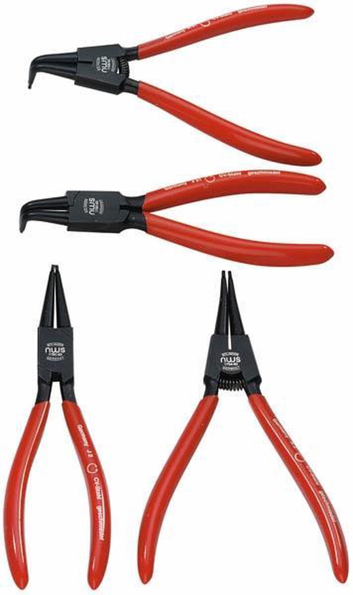 Nws 792 Precisie-Borgveertang Set Geschikt Voor Borgringen Binnen- En ...