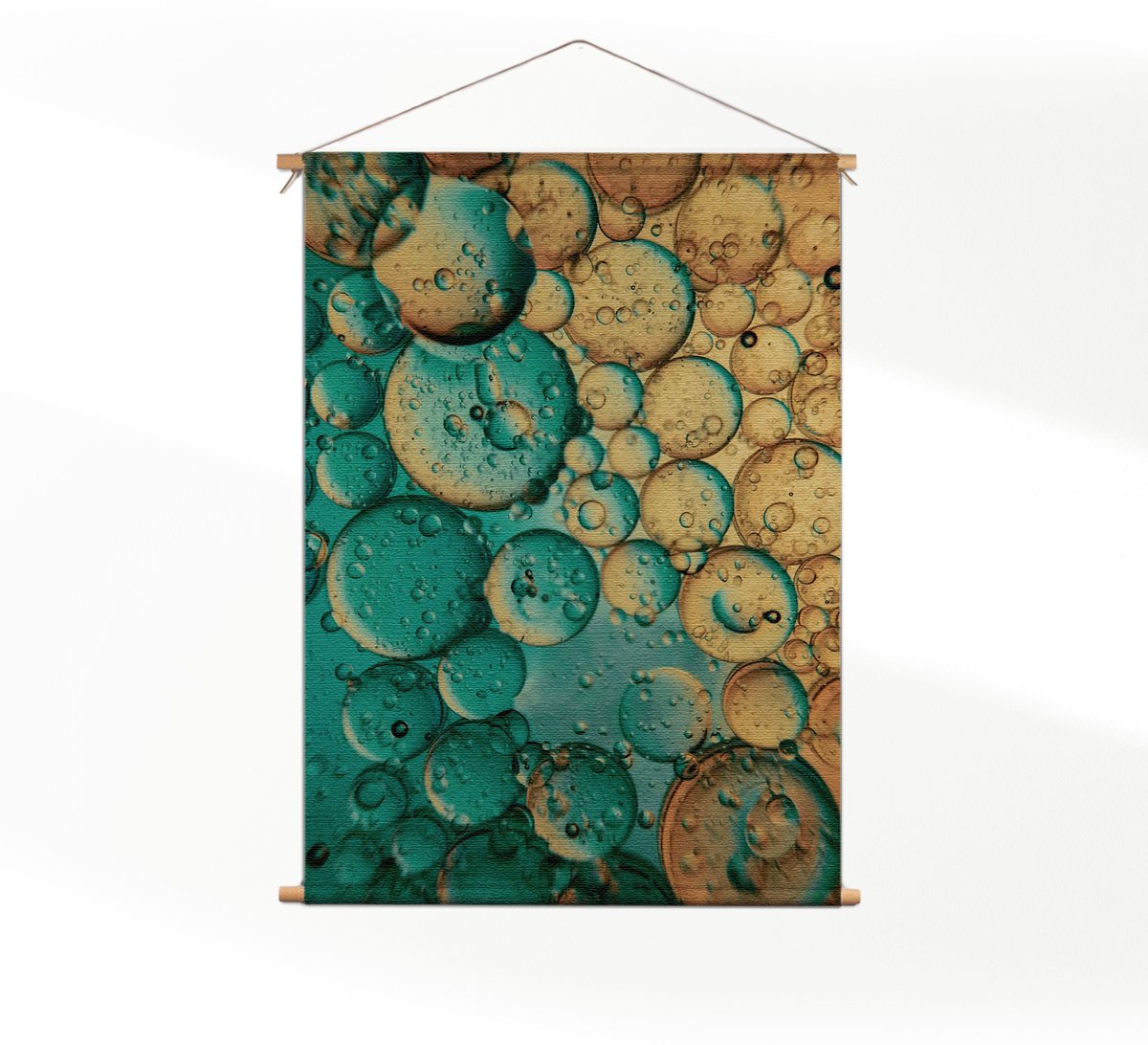 Textielposter Cube Pattern XXL (165 X 120 CM) - Wandkleed - Wanddoek - Wanddecoratie | bol.com