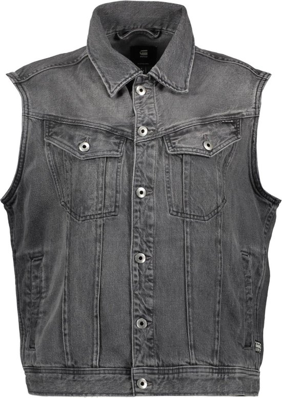 G-Star RAW Vest Oversized Denim Vest Wmn Ev D22581 D291 C778 31 Faded ...