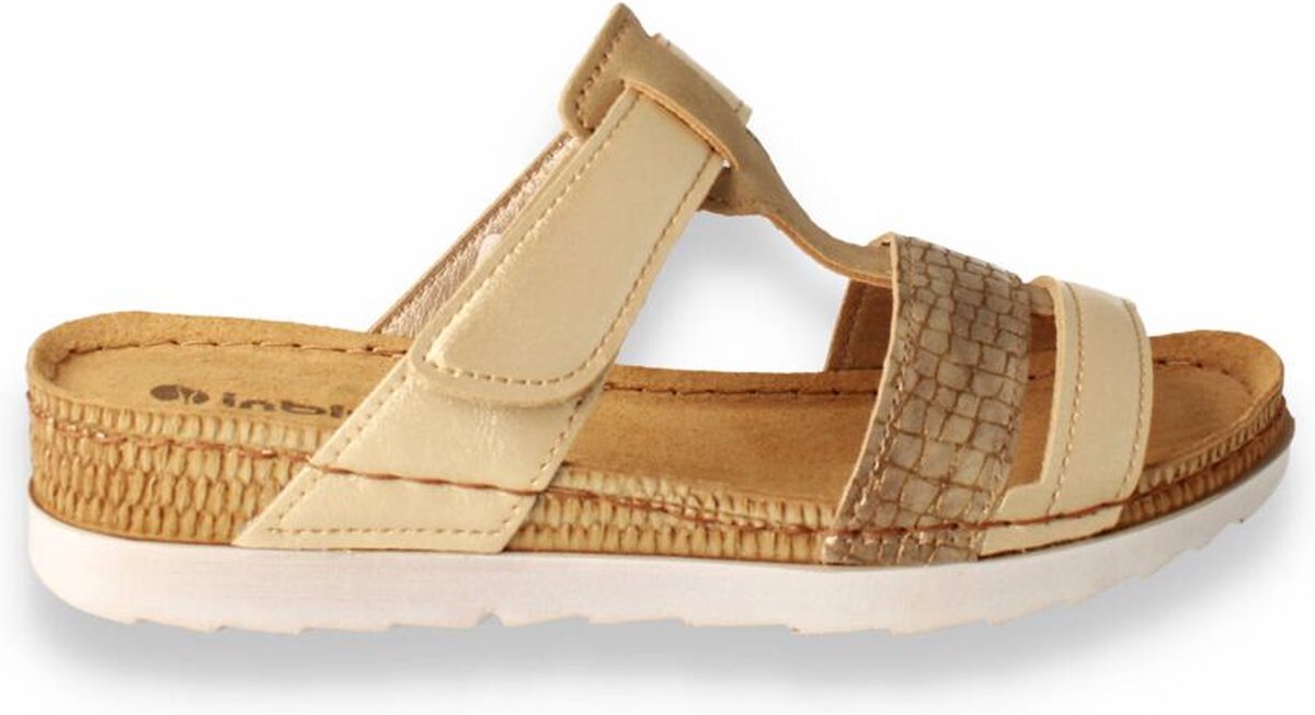 Inblu Dames Slipper Platina GOUD 36 | bol.com