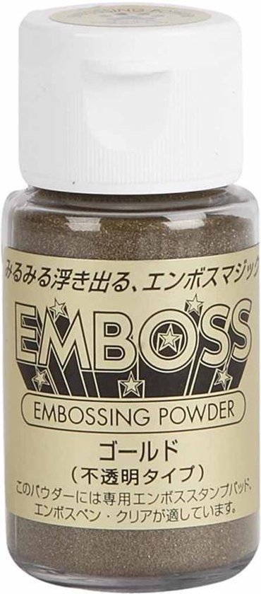Embossingpoeder, goud, 30ml | bol.com