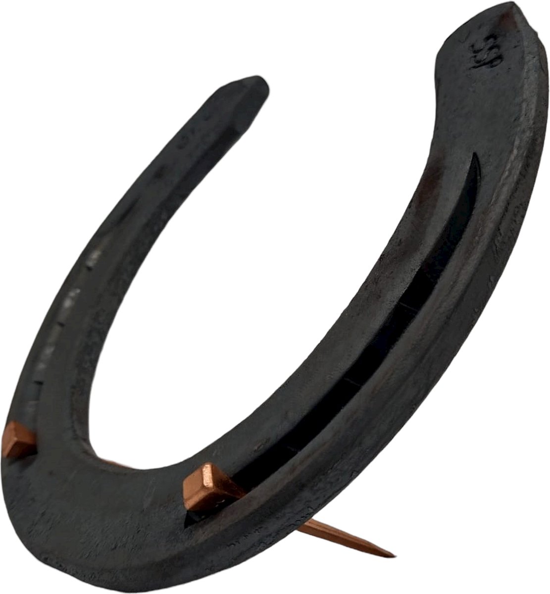 hoefijzer - geluk van een echt hoefijzer - decoratie | bol.com