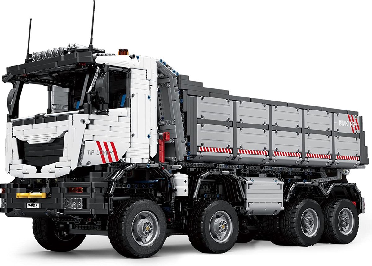 Mould King-By Bricksmania-Afstand Bestuurbare-8x8 kiepwagen-Truck ...
