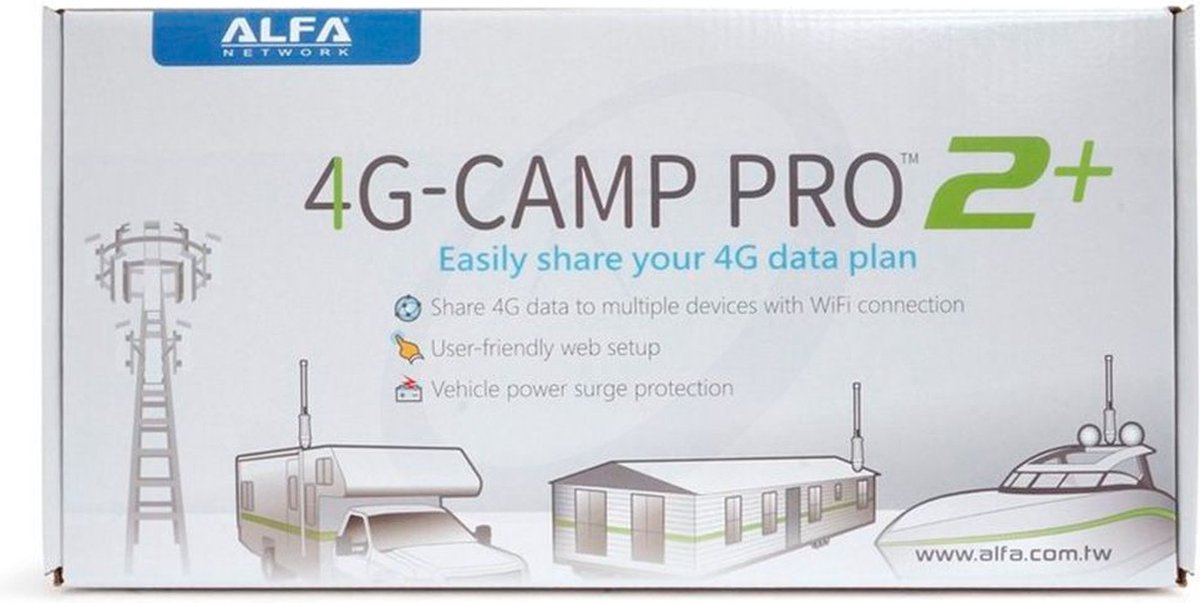 Alfa Network 4G-Camp Pro 2 Wifi netwerk | bol